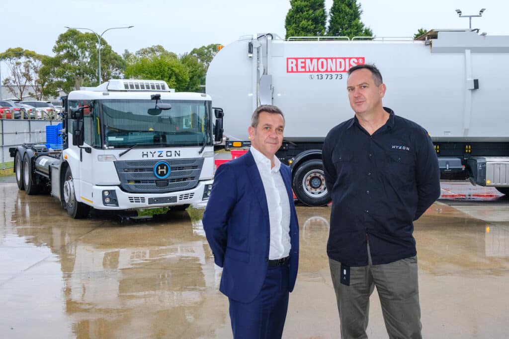 REMONDIS trials hydrogen-powered waste truck