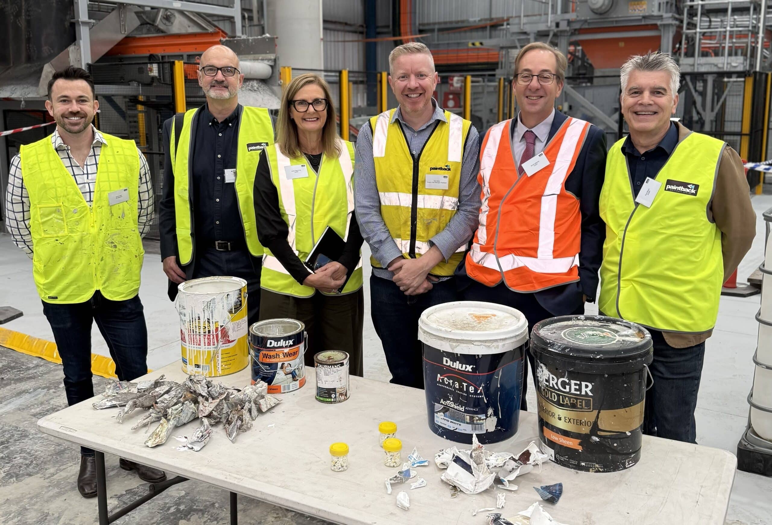 Paintback opens world's first recovery facility in Melbourne - Waste ...