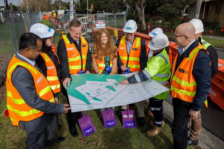 Frankston City breaks ground on recycled water scheme - Waste ...