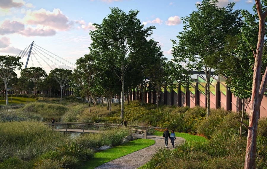 Freeway project installs noise walls made from recycled plastic - Waste ...